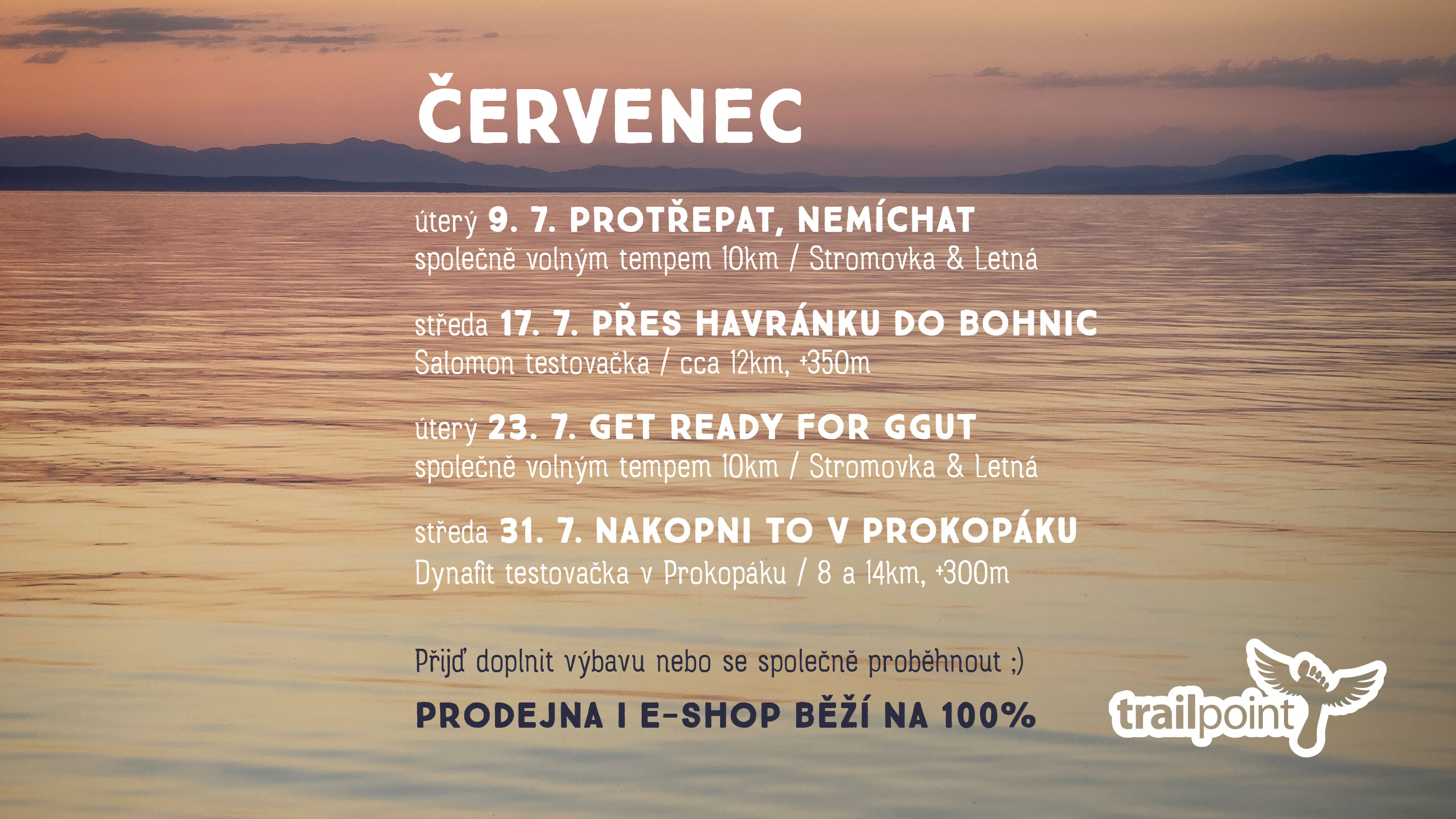 Trailpoint kalendář | TRAILPOINT