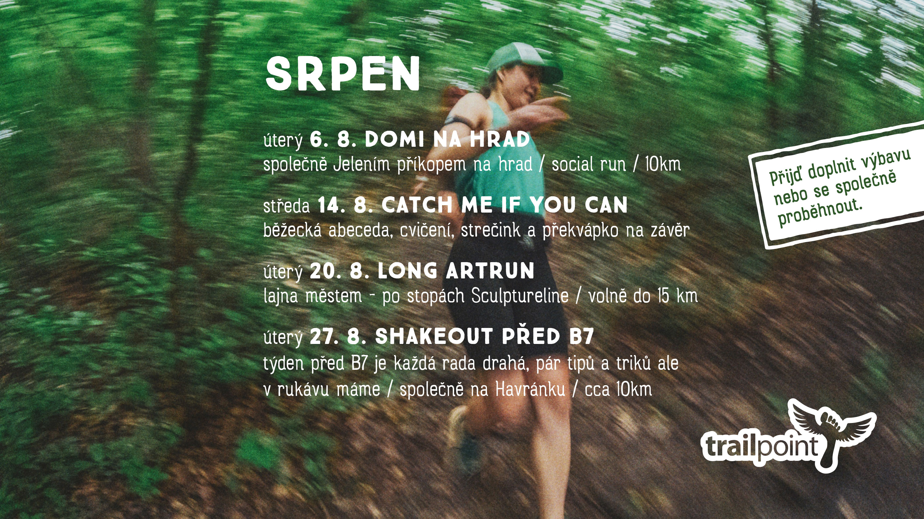 Trailpoint kalendář | TRAILPOINT