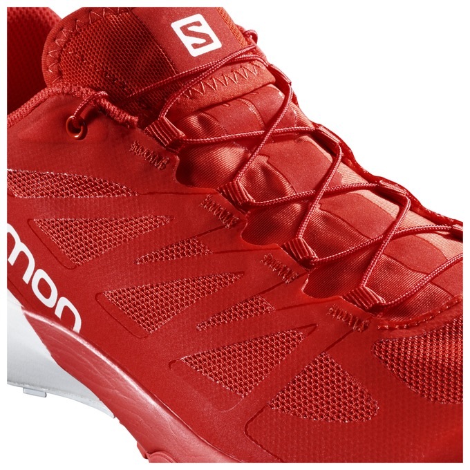 SALOMON S/LAB SENSE 6 Racing Red/White | TRAILPOINT