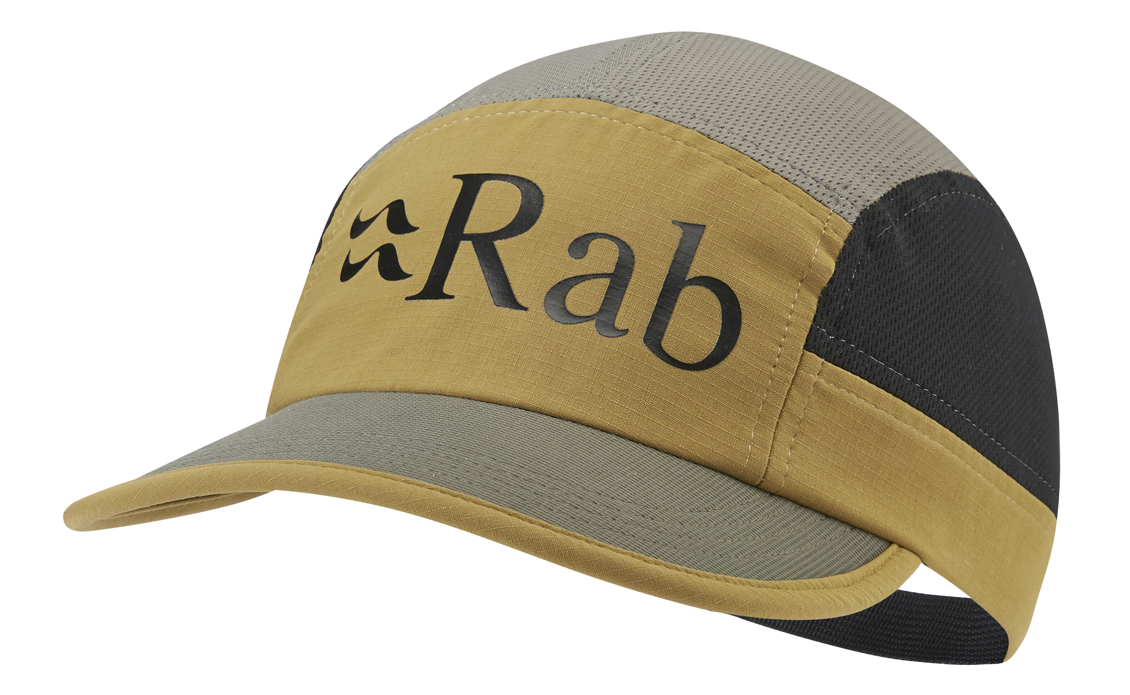 RAB MOMENTUM 5 PANEL CAP ČEPICE Footprint/Light Khaki | TRAILPOINT