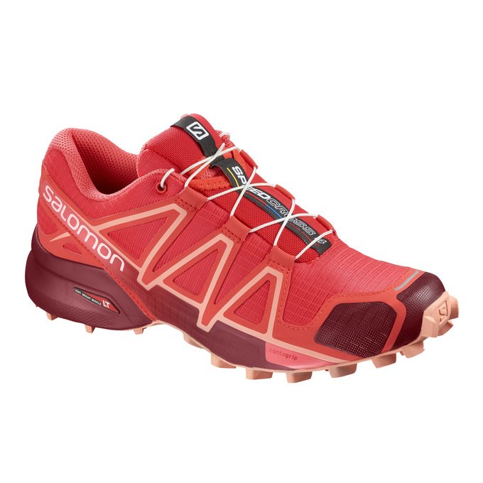 SALOMON SPEEDCROSS 4 W Red/Peach | TRAILPOINT